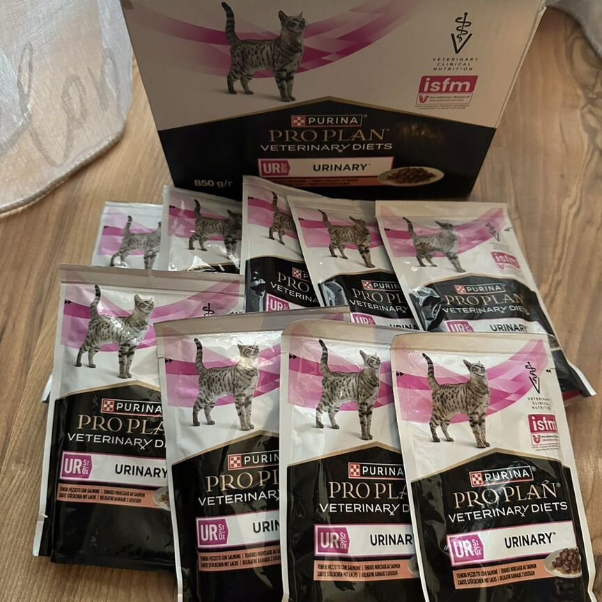 Корм для кошек pro plan urinary влажный
