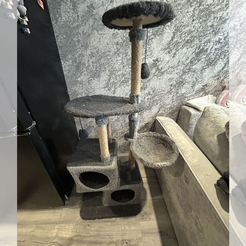 Когтеточка домик для кошки