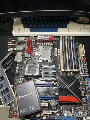 Asus rampage II extreme купить в Москве | Электроника | Авито