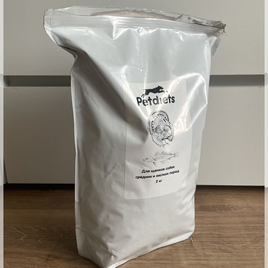 Корм для щенков petdiets