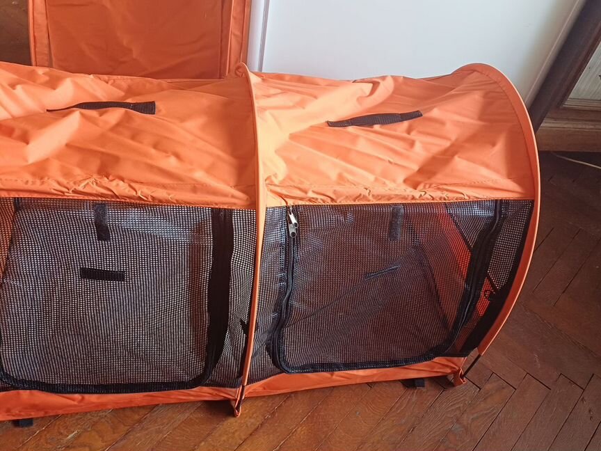 Выставочная палатка для кошек двойная ladioli