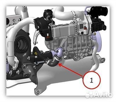 Патрубок EGR Jeep Grand Cherokee WK2 68253365AA купить в Мосрентген ...