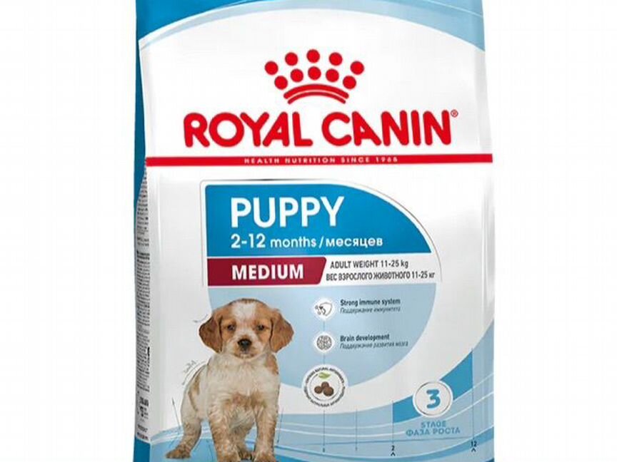 Корм для щенков royal canin