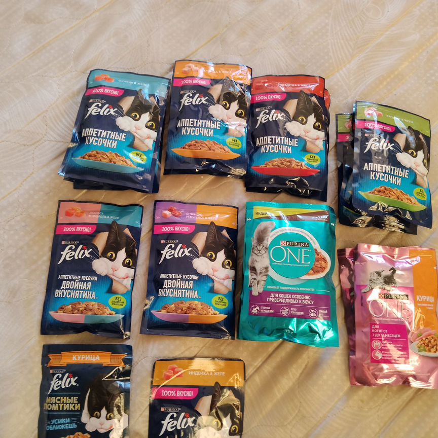 Корм для кошек Феликс, Purina ONE