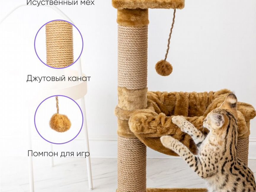 Когтеточка с гамаком