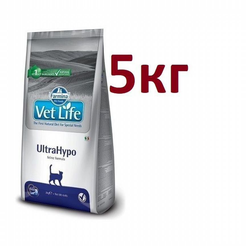 UltraHypo 5кг для кошек сухой корм