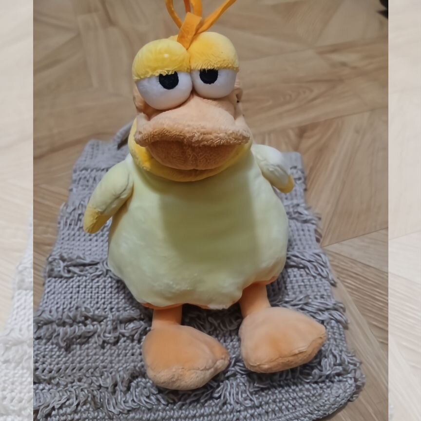 Мягкая игрушка "Красавица фермы утка Клариса"