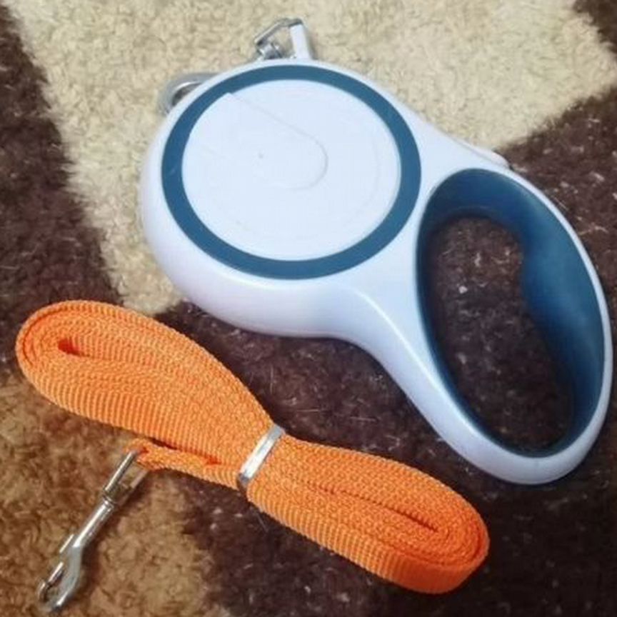 Рулетка и поводок для собак