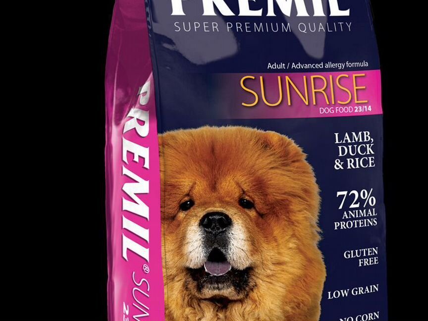 Сухой корм для собак супер премиум premil, 15 кг