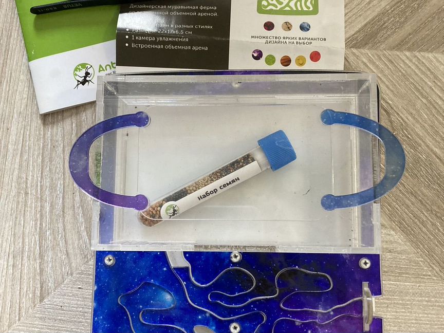 Муравьиная ферма без муравьев