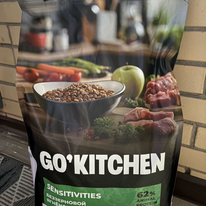 Корм Go Kitchen для собак с ягненком