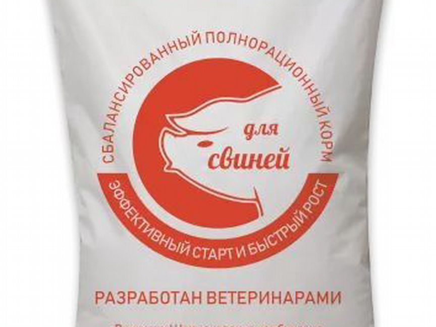 Комбикорм К58пз (гр) для откорма свиней Раменский