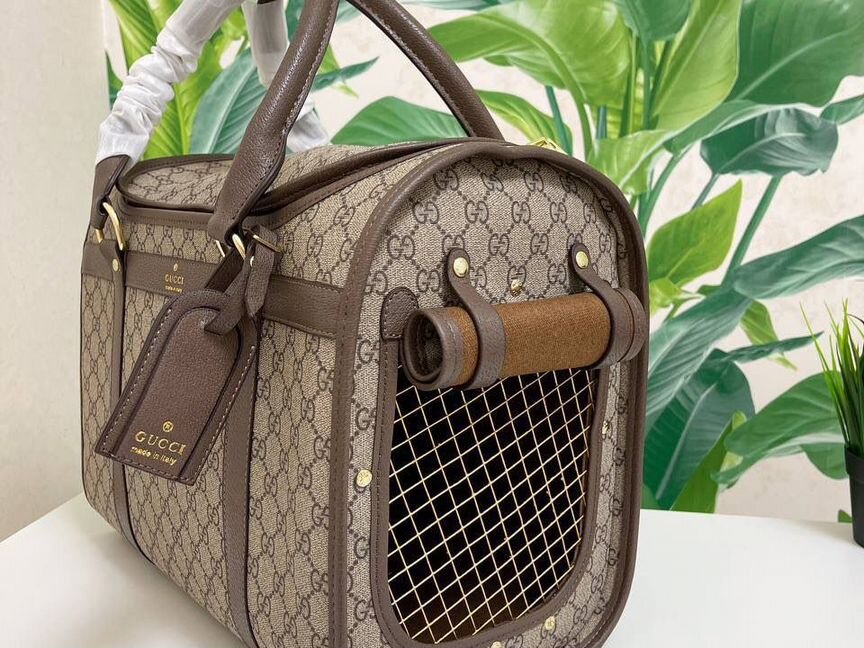 Переноска для животных gucci