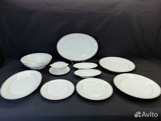 Столовый сервиз фарфор Лимож.Франция 38 предметов купить в Орле | Хобби ...