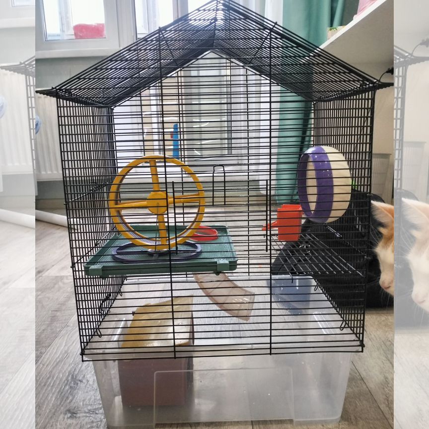 Клетка для грызунов большая