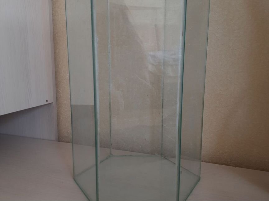 Аквариум восьмигранный 30 л рабочий