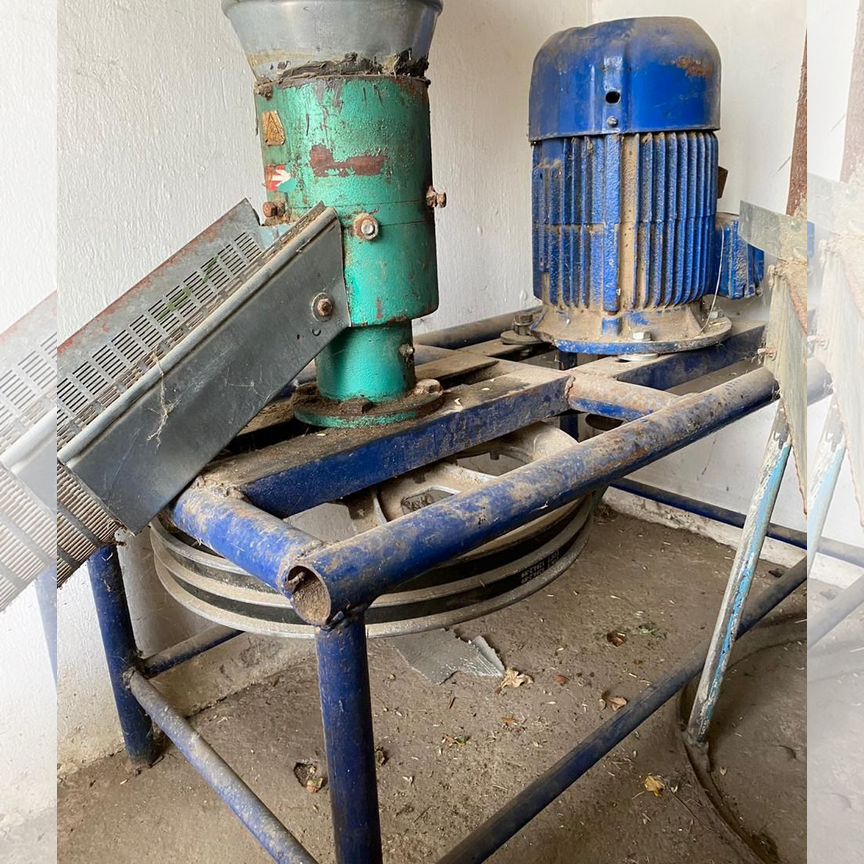 Гранулятор и измельчитель сена