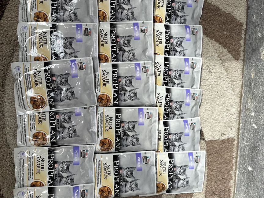 Проплан паучи котята