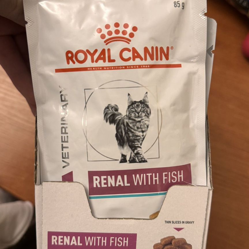 Royal canin renal для кошек влажный