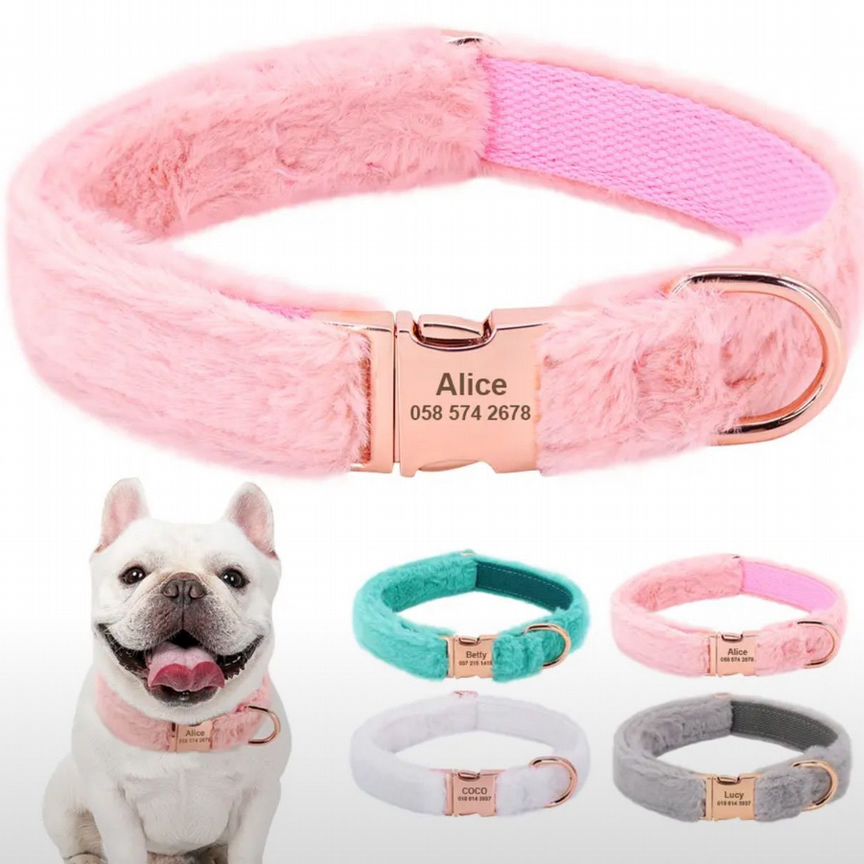 Ошейник с гравировкой для собак и кошек