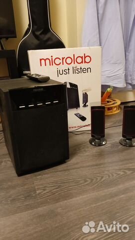 Колонки + сабвуфер Microlab X13 2.1 купить в Люберцах | Электроника | Авито