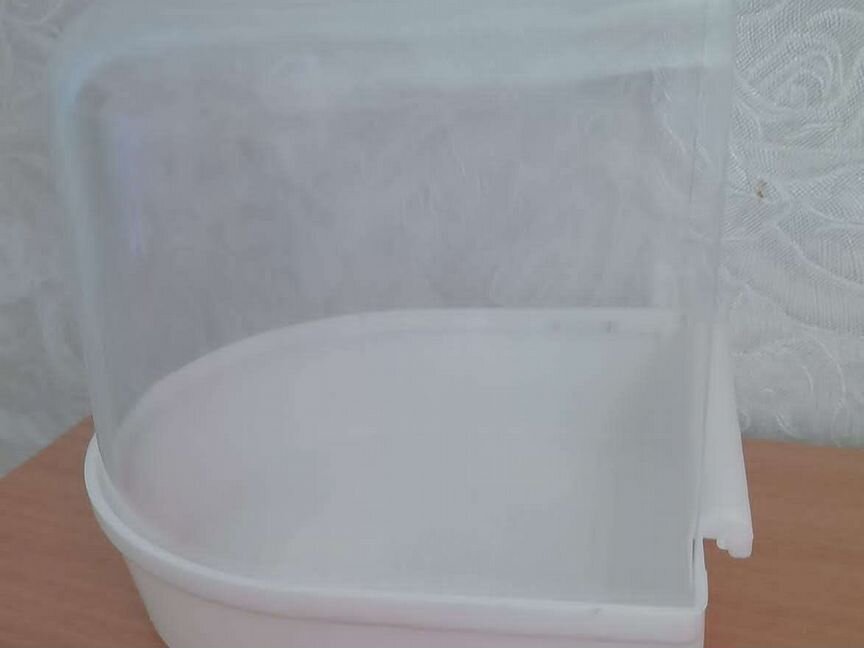 Ванночка для купания попугая+поильник