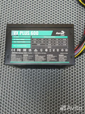Блок питания aerocool vx plus 600w купить в Ростове-на-Дону | Электроника | Авито