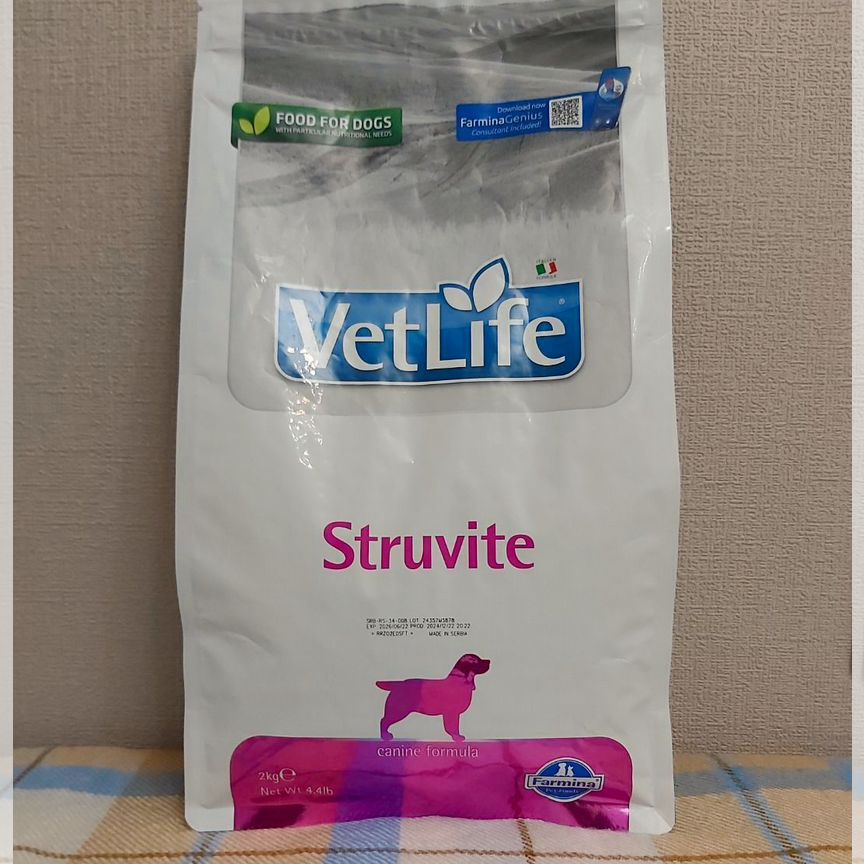 Корм для собак Фармина Farmina Struvite 2кг