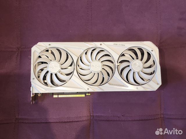Asus rog strix white rtx 3080 10gb купить в Москве | Электроника | Авито