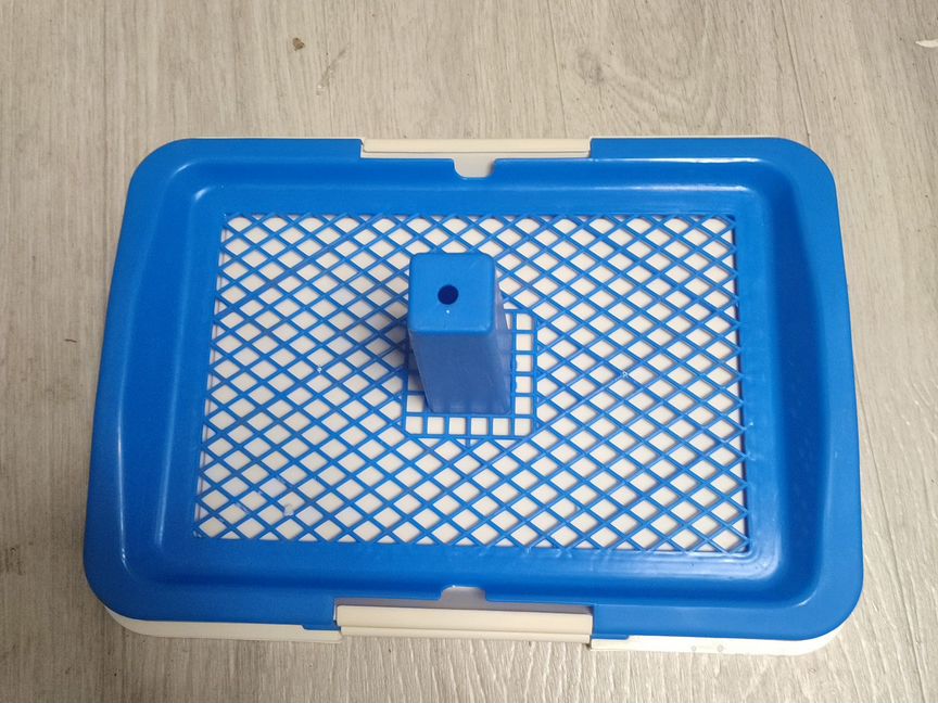 Лоток собачий со столбиком новый