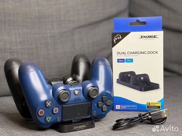 Док-станция зарядка для ps4 купить в Москве | Электроника | Авито