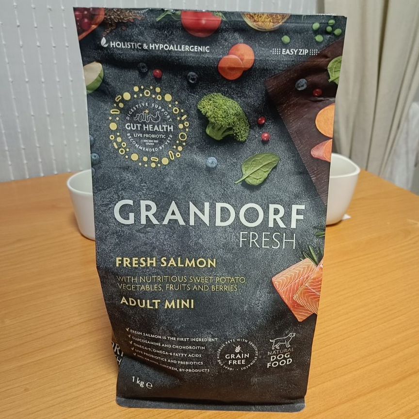 Корм для собак grandorf fresh