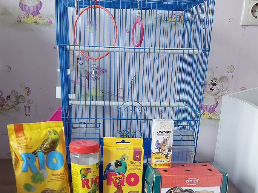 Клетка для волнистого попугая