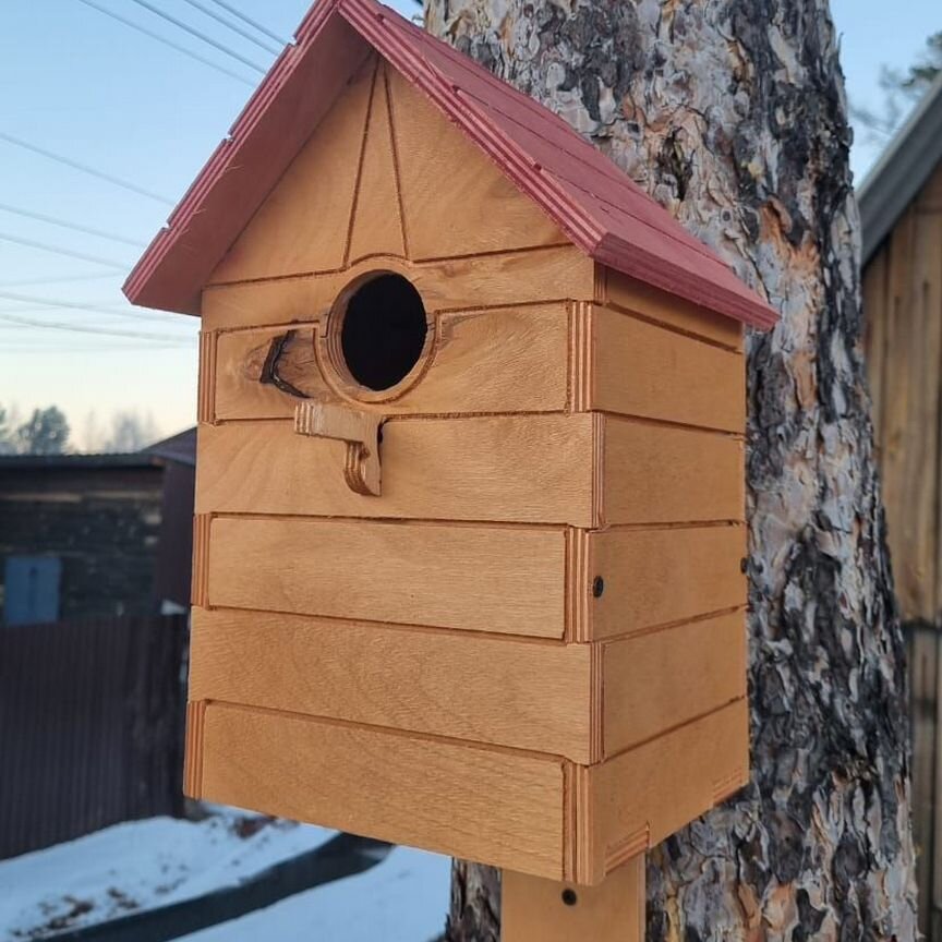 Скворечник деревянный