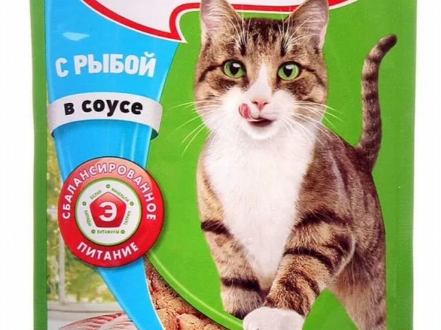 Влажный корм для кошек kitekat