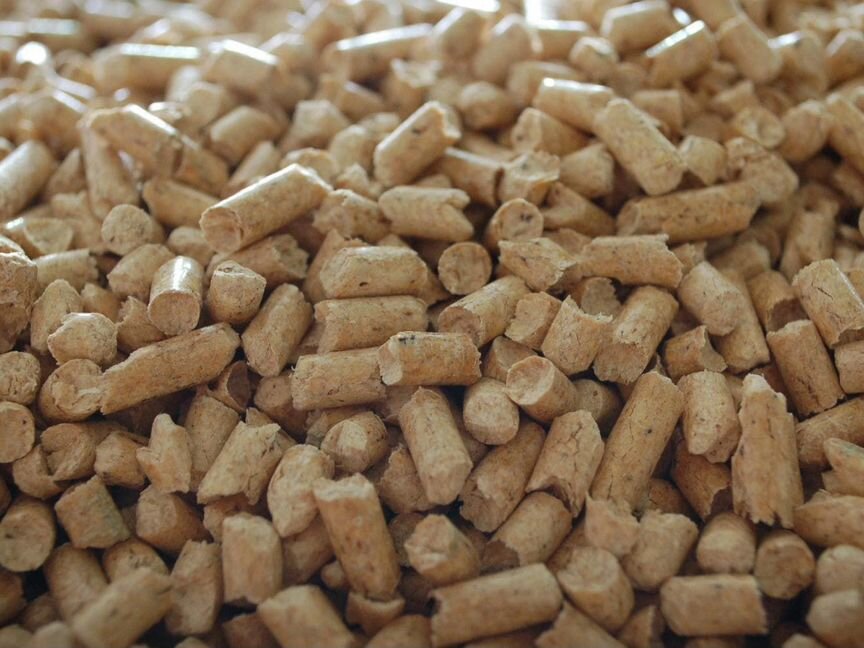 Топливные пеллеты хвойные светлые наполнитель