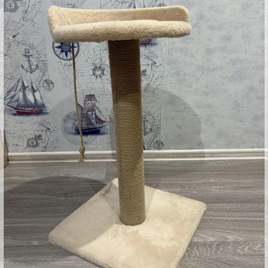 Когтеточка с лежанкой