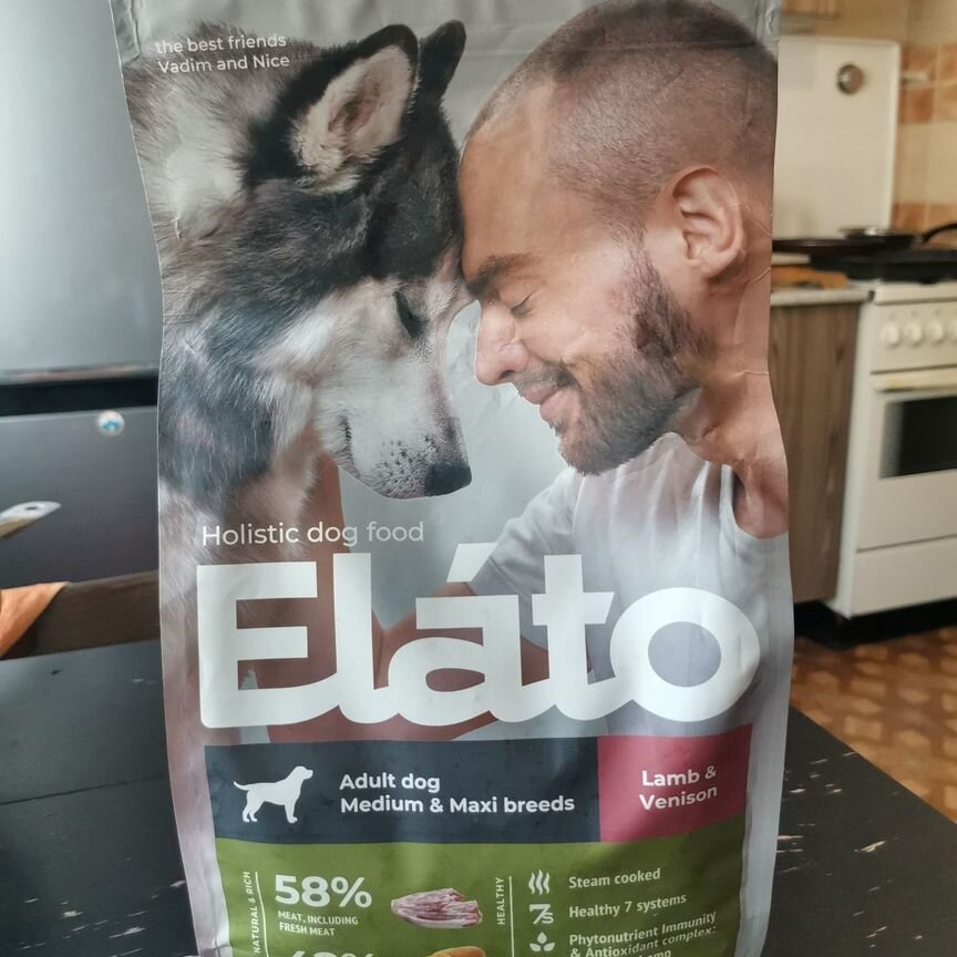 Корм для собак Elato 2 кг