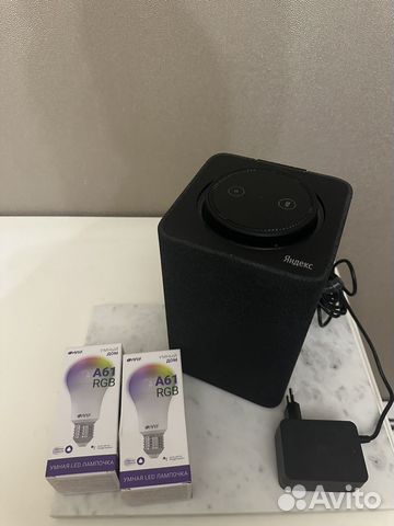 Умная колонка алиса + умные LED лампочки купить в Санкт-Петербурге ...