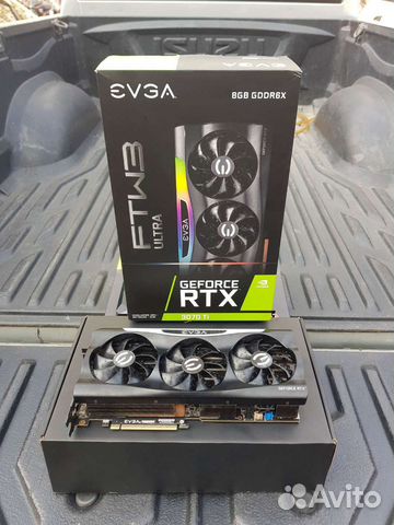 RTX 3070TI evga FTW3 ultra купить в Москве | Электроника | Авито