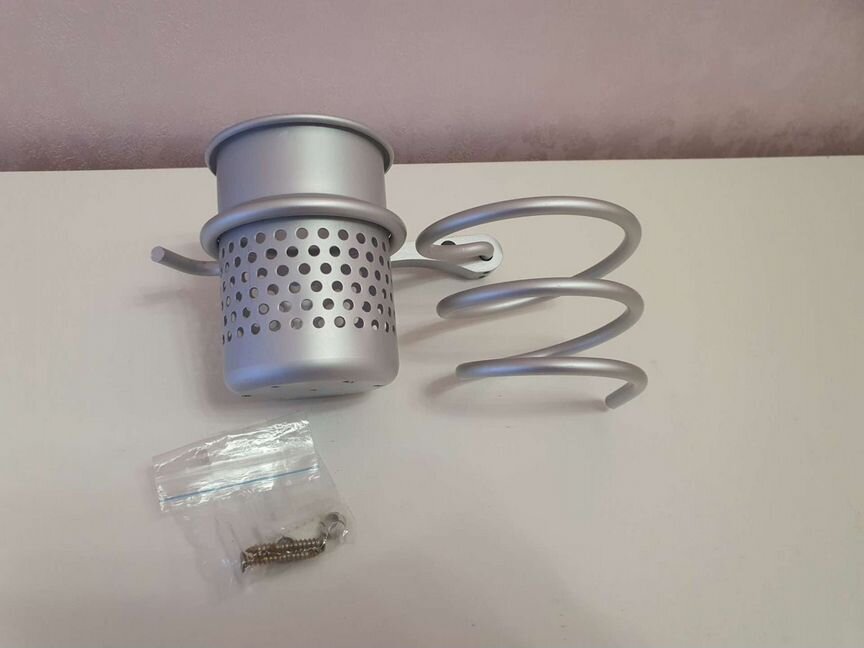 Держатель для фена и расчески новый