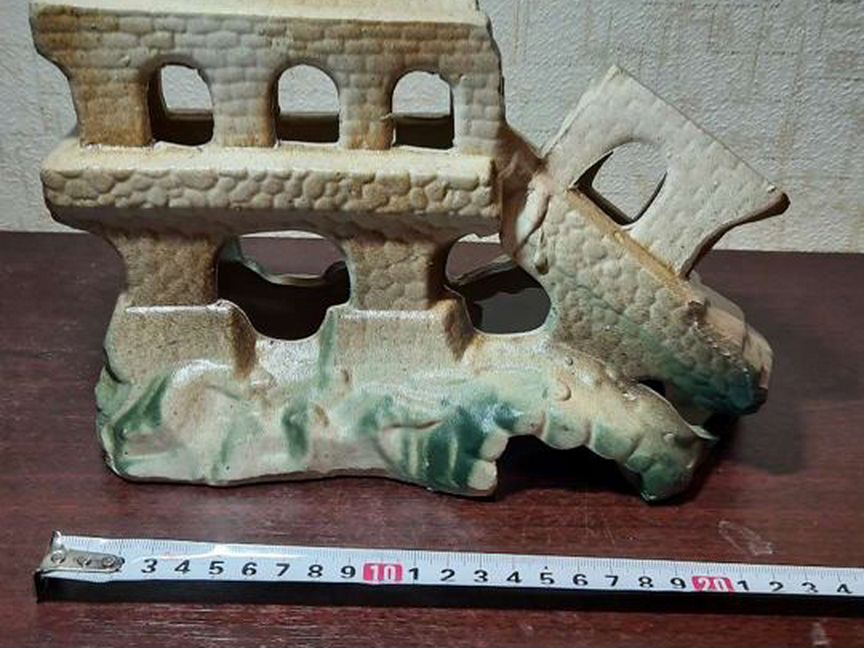 Замок,грот для аквариума, торг