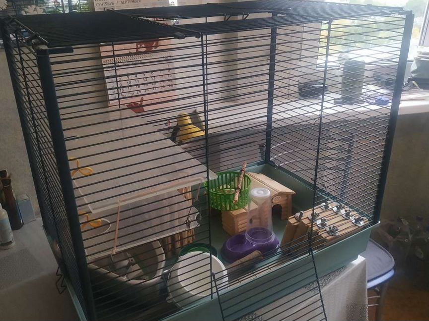 Клетка для грызунов 78х48х70