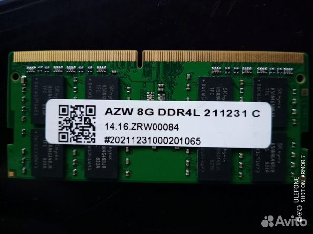 Память AZW SK Hynix DDR4L 8Gb sodimm купить в Москве | Электроника | Авито