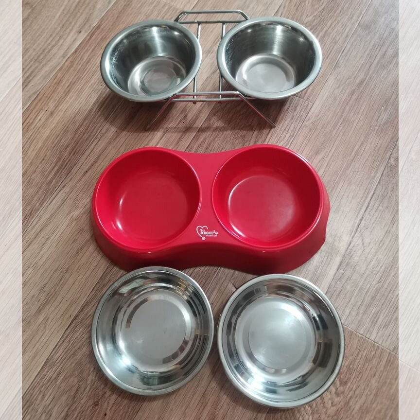 Миска для животных металлическая