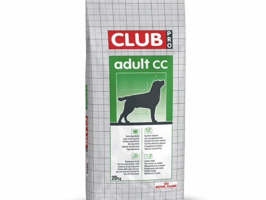 Сухой корм для собак Royal Canin Club Adult CC