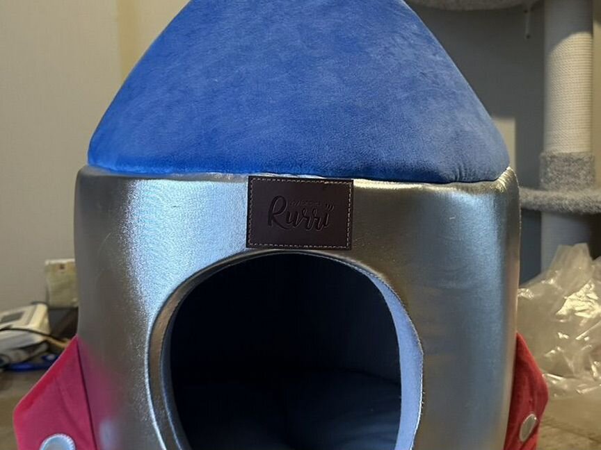 Домик для кошки ракета