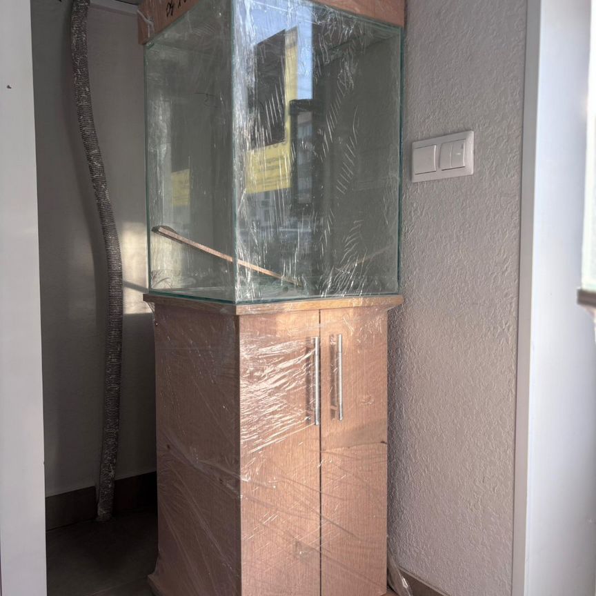 Аквариум 96 литров   тумба   подсветка