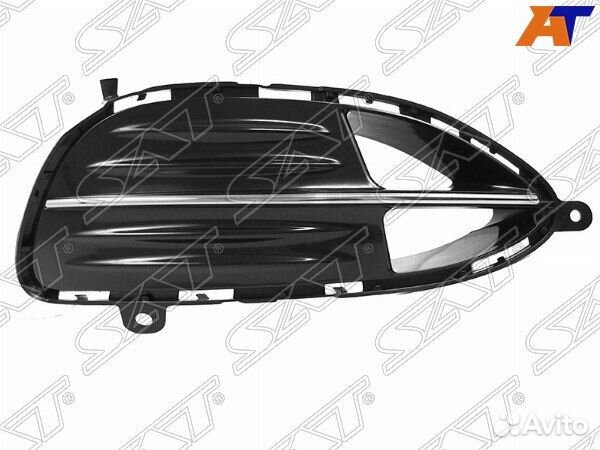 Решетка в бампер mercedes E-class W212 09-16 купить в Москве Sat ...