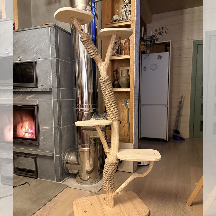 Когтеточка домик для кошки